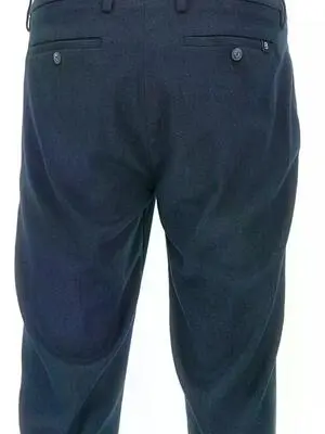 RE-HASH Stretch-cotton Trousers - Blue