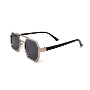 YOUZEY Octagon Sunglasses - Black