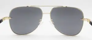 YOUZEY The Icon Aviator Sunglasses - Black