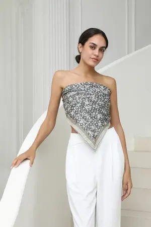 YOUZEY The Bethany Scarf - Grey