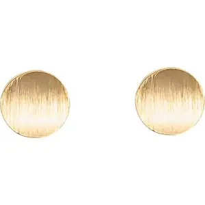BEARFRUIT JEWELRY Sterling Gold Plated Madeleine Stud Earrings