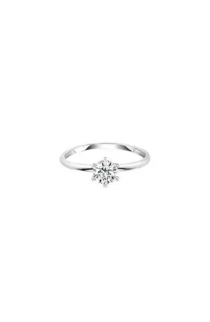 BEARFRUIT JEWELRY Sterling Ring With Cubic Zirconia - Silver