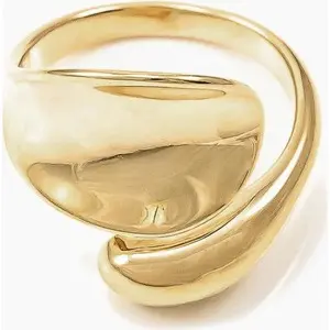 BEARFRUIT JEWELRY 14k Plated Shirley Statement Ring - Gold