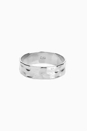 BEARFRUIT JEWELRY Sterling 18k Plated Fiona Ring - Silver