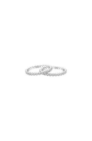 BEARFRUIT JEWELRY Sterling Celeste Tennis Ring Set