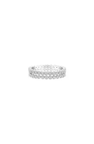 BEARFRUIT JEWELRY Sterling Celeste Tennis Ring Set