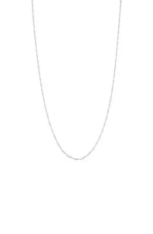 BEARFRUIT JEWELRY Ashley 18k Plated Necklace - Silver