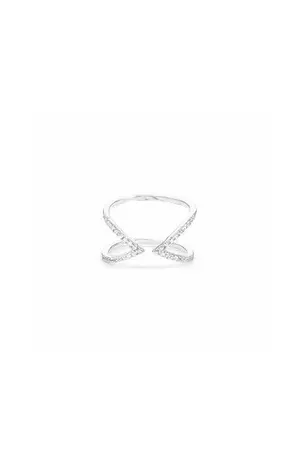 BEARFRUIT JEWELRY 14k Plated Claire Ring - Silver