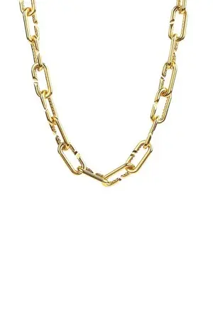BEARFRUIT JEWELRY 18k Plated Kate Chain Necklace