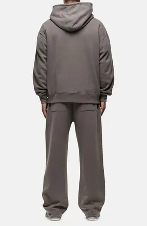 GOOD FOR NOTHING Vintage Washed Oversized Hoodie - Taupe