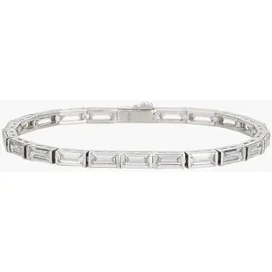 BEARFRUIT JEWELRY Margaret Tennis Bracelet - Silver