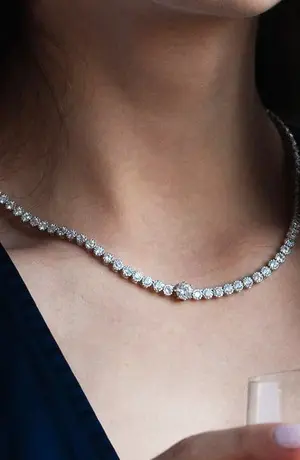 BEARFRUIT JEWELRY Celeste Tennis Necklace