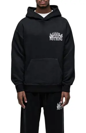 Good For Nothing Fleece Sweatshirts Hoodies For Men