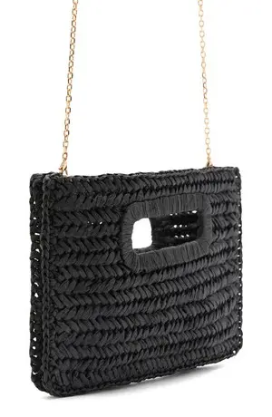 Mango Natural Fiber Clutch