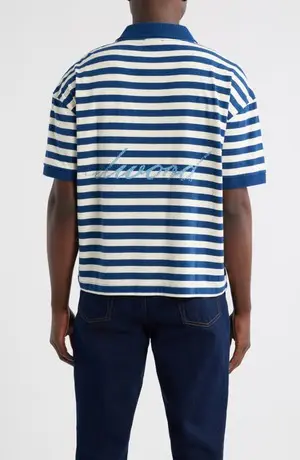 ELWOOD Trademark Stripe Polo