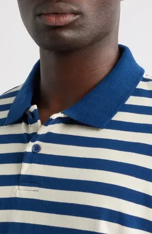 ELWOOD Trademark Stripe Polo