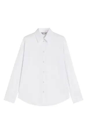 MM BY MAX MARA Dionea Cotton Button-up Shirt