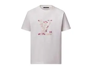 Louis Vuitton Embroidered T-shirts For Men