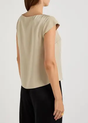 Herno Crepe De Chine Top