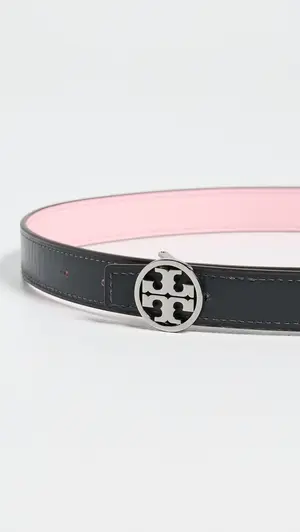 Tory Burch Miller Reversible Belt - True Pink