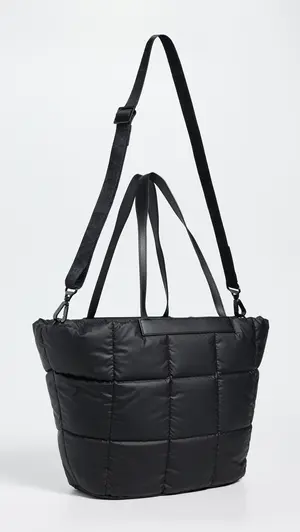 VEE COLLECTIVE Porter Basque Matte Quilted Puffer Tote Bag