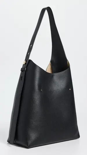Tory Burch Romy Hobo Bag - Black