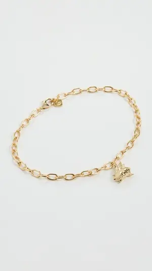 HART Chunky Chain Anklet With Piggy Charm