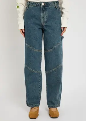 DAMSON MADDER Drew Barrel-leg Jeans
