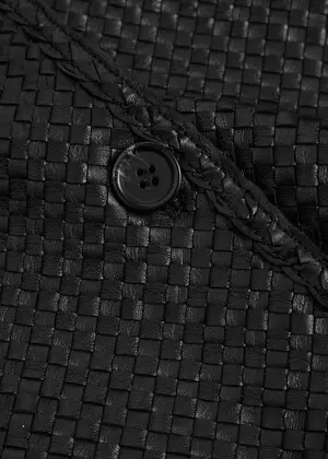 ARMA Ruby Woven Leather Top