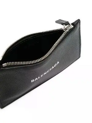 Balenciaga Cash Logo-print Wallet