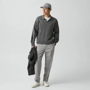 Relaxed Fit Wool Trousers