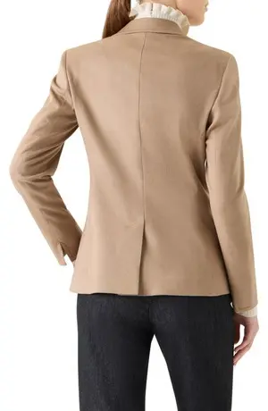 Akris Stretch Cashmere & Virgin Wool Blend Jacket