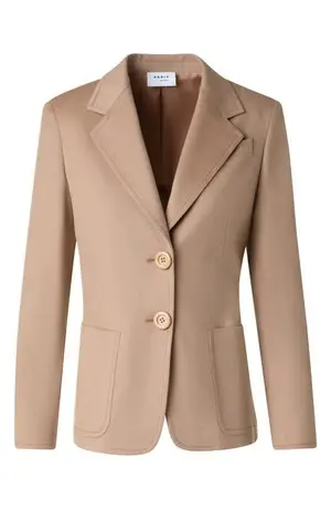 Akris Stretch Cashmere & Virgin Wool Blend Jacket