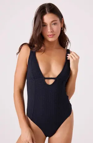 Roxy Haleiwa Plunge One-piece Swimsuit