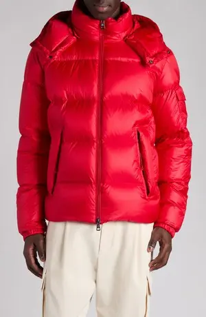 Moncler Couyere Down Puffer Jacket Cherry Red