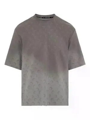 MARINE SERRE Moon Print Jersey T-shirt - Grey