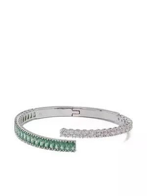 SWAROVSKI Matrix Crystal-Embellished Bracelet Silver