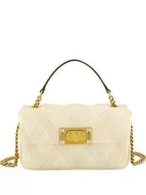 Valentino Garavani Quiltie 67 Leather Shoulder Bag