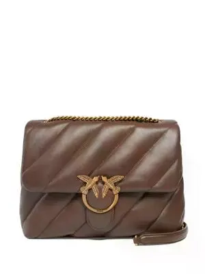 Pinko Love Bag Puff Maxi Quilted Shoulder Bag - Brown