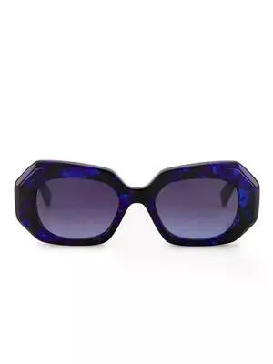 EMMANUELLE KHANH Geometric Frame Gradient Sunglasses