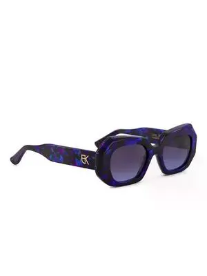 EMMANUELLE KHANH Geometric Frame Gradient Sunglasses