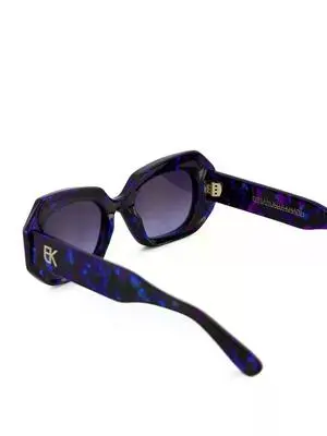 EMMANUELLE KHANH Geometric Frame Gradient Sunglasses