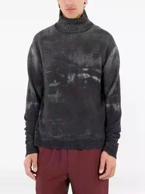 Roberto Cavalli Turtleneck Wool Sweater