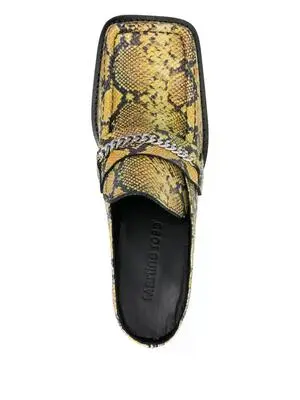 Martine Rose 90mm Square-toe Pumps