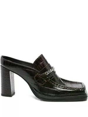 Martine Rose 90mm Square-toe Pumps