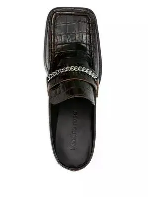 Martine Rose 90mm Square-toe Pumps