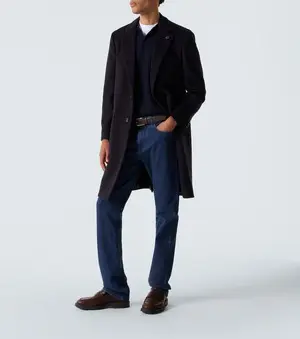 Canali Mid-rise Slim Jeans