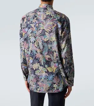 Etro Paisley Cotton Poplin Shirt