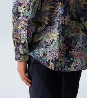 Etro Paisley Cotton Poplin Shirt