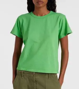 LESET Margo Cotton Jersey T-shirt - Green